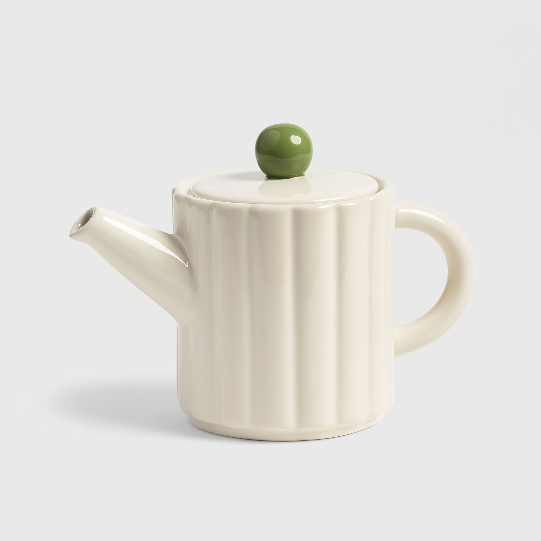 Чайник Teapot Tube Off White - The Bava House